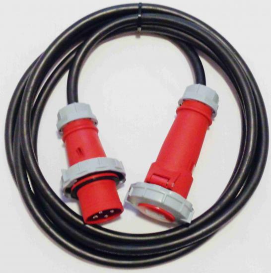 32A 20m 4 Pin IP67 Refrigerated"Reefer" Container Extension Leads